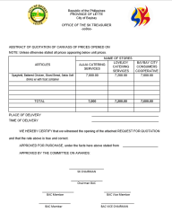Procurement Forms | SK Baybay City, Leyte – SK Baybay City, Leyte