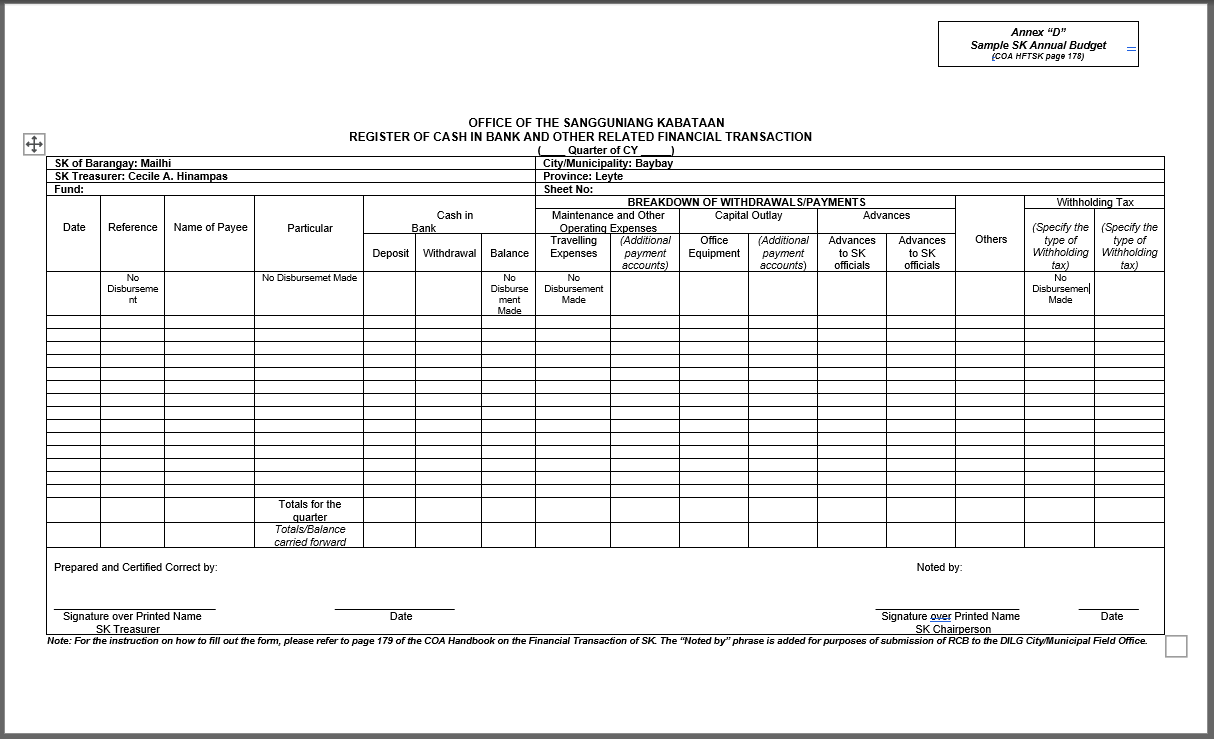 SK FULL PUBLIC DISCLOSURE FORMS | SK Baybay City, Leyte – SK Baybay ...